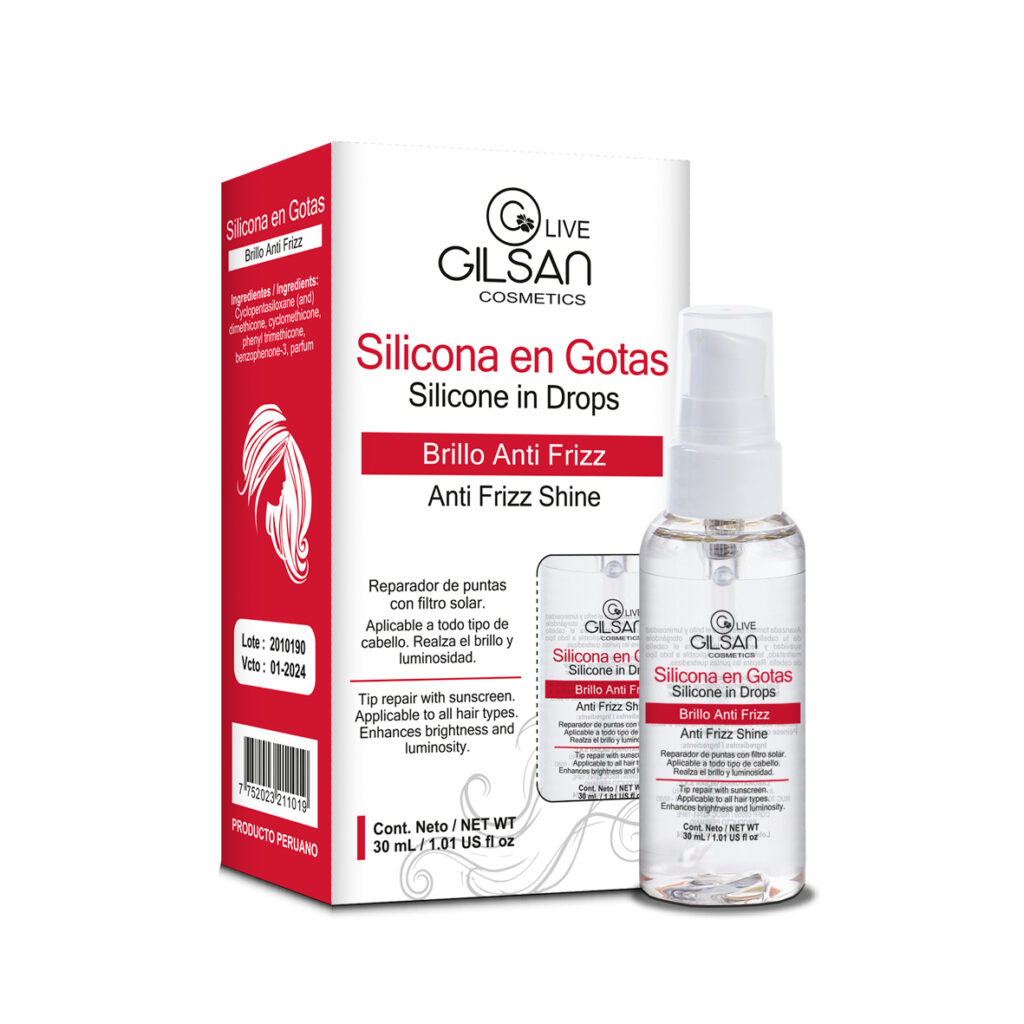 Silicona en Gotas - Anti Frizz - Laboratorios GILSAN